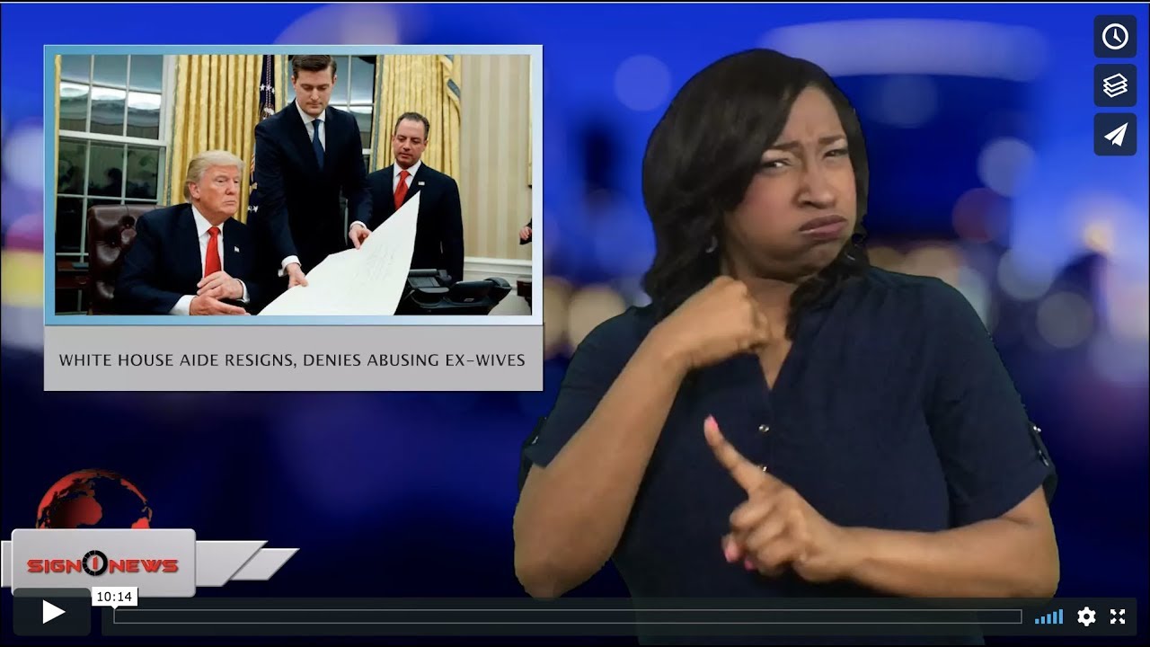 Sign1News 2.7.18 - News for the deaf community powered by CNN in ...
