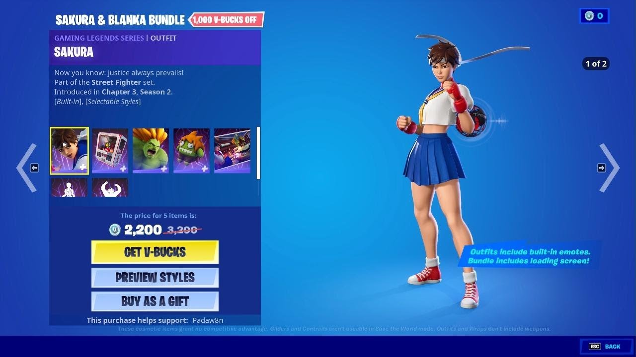 Fortnite Sakura Skin Is Here April 28th Item Shop Review Youtube
