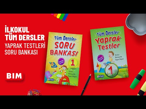 BİM – İlkokul Tüm Dersler Yaprak Testler & Soru Bankası