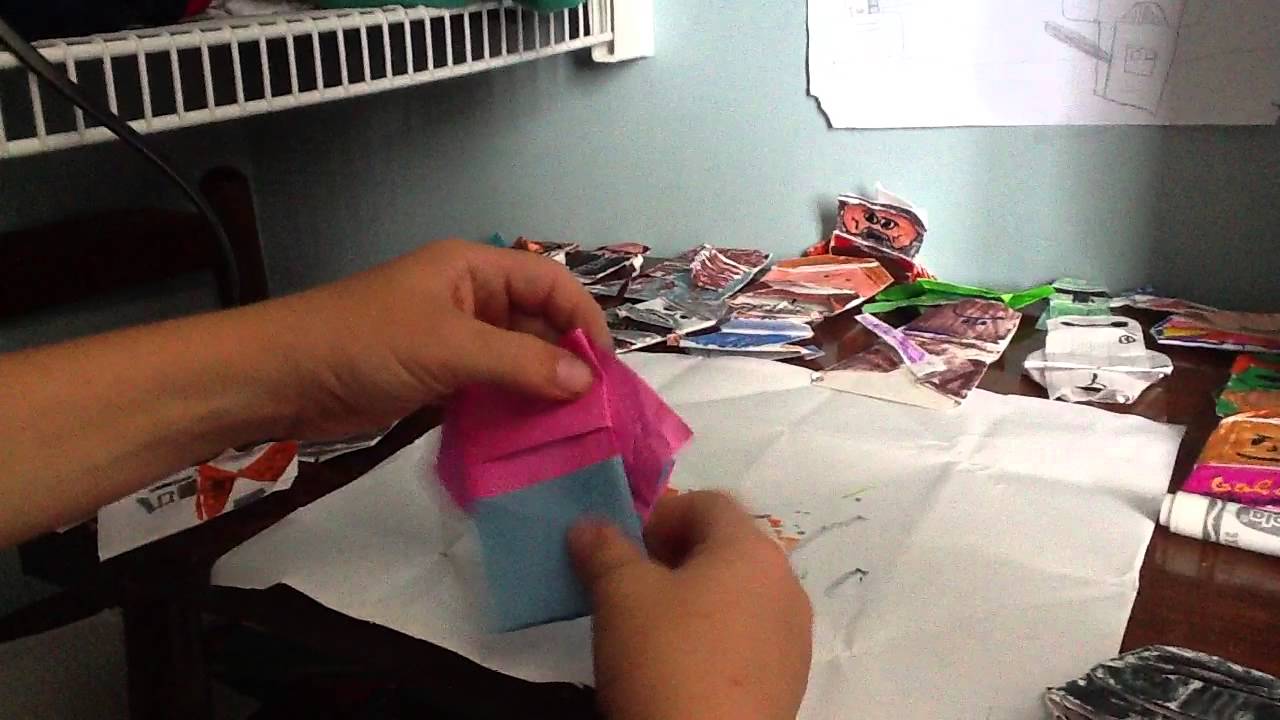 How to fold Origami Spider-Man - YouTube