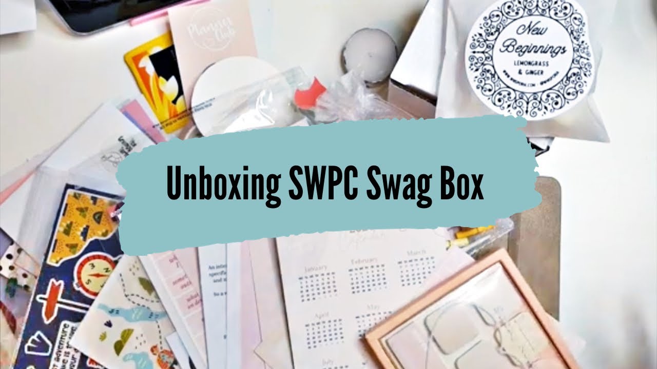 Massive Planner Haul - SWPC Jan 24 Event Swag Unboxing - South West ...