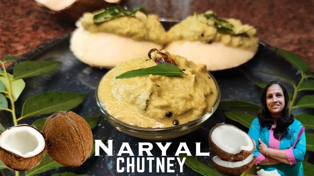 Naryal Chutney Recipe. Coconut Chutney Recipe. - YouTube