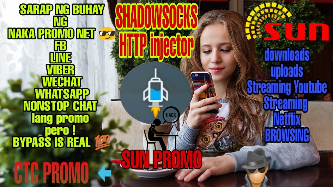 Http injector ; ShadowSocks - SUN PROMO ! CTC AND TU PROMO - YouTube