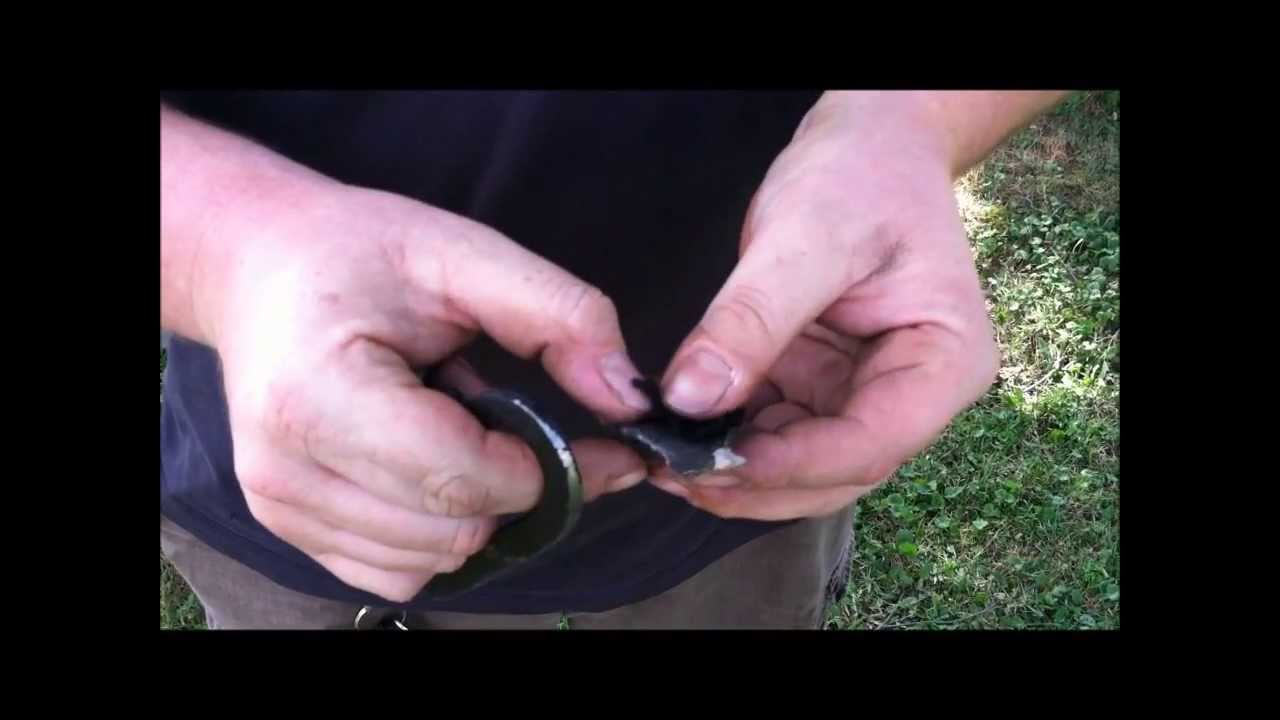 Flint and Steel Fire Making - YouTube
