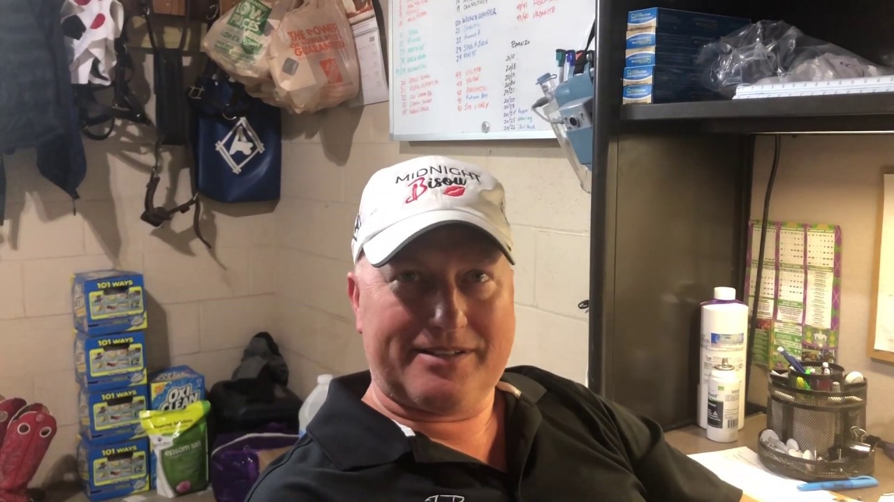 KY Derby Delay: Steve Asmussen assistant Scott Blasi - YouTube