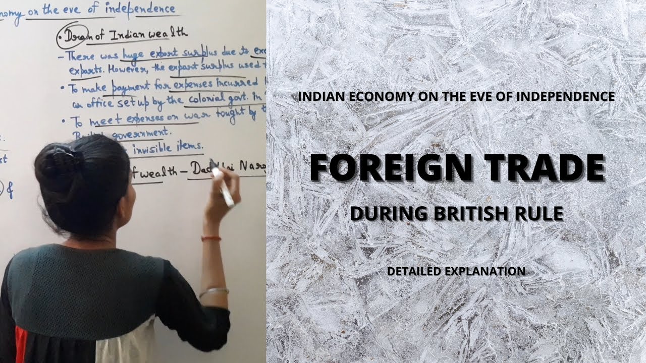 Foreign Trade | During British Rule | Indian Economy | Suez Canal ...