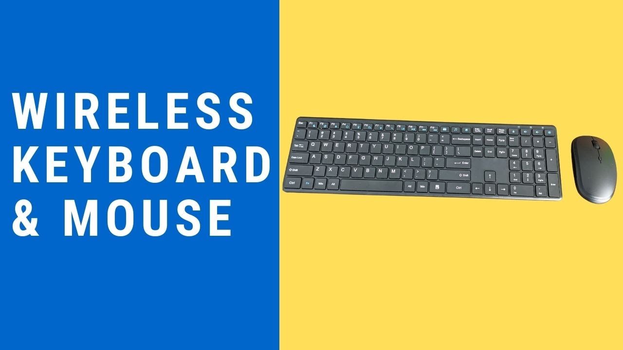 Best Affordable Wireless Keyboard And Mouse 2021 - YouTube