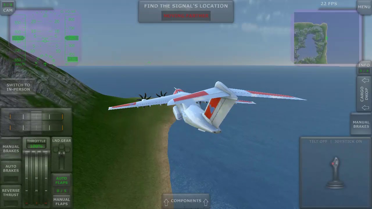 REVIEW TURBOPROP GAME flight Simulator - YouTube