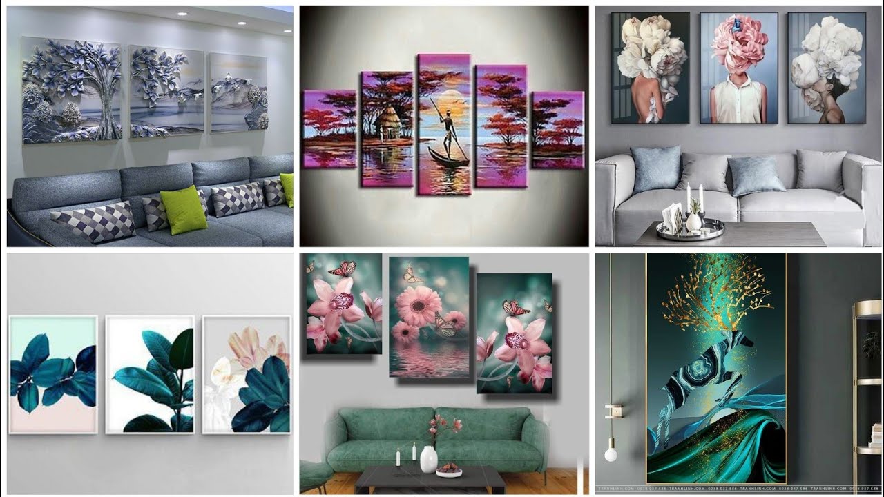 beautiful pretty painting frame ideas//frames decor ideas - YouTube