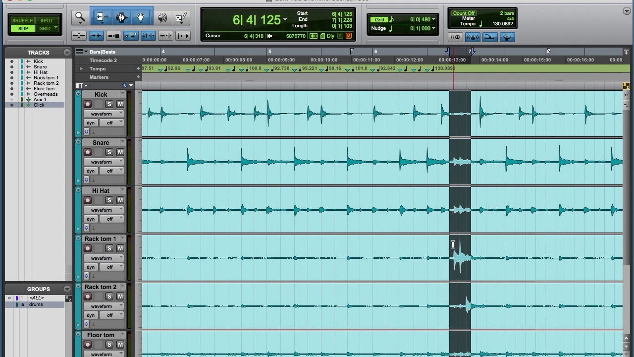 Tempo Mapping In Pro Tools - YouTube