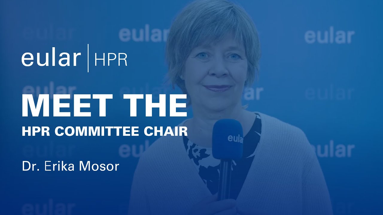 Meet the EULAR HPR Committee Chair, Dr. Erika Mosor - YouTube