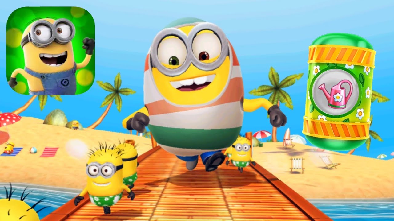 Minion Rush Easter Egg Bob minion Despicable Actions gameplay ios ...