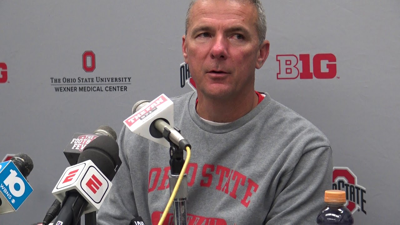 Urban Meyer: Ohio State head coach postgame — Purdue - YouTube