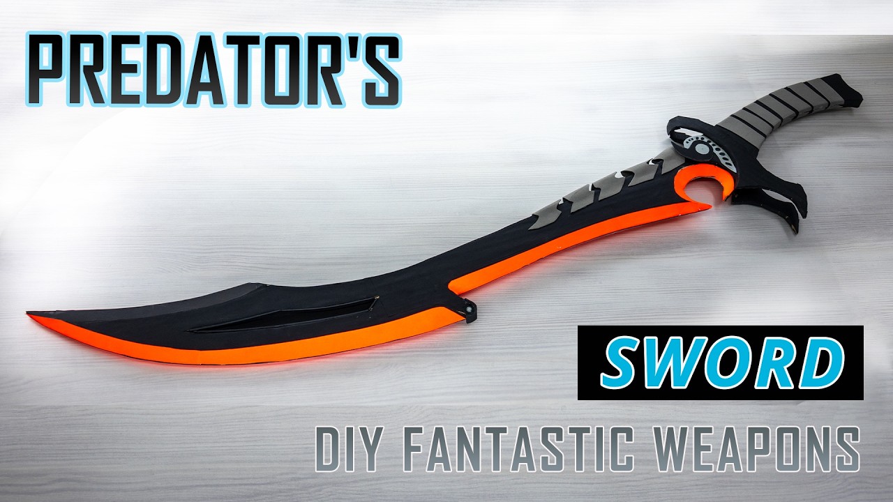 I Made a PREDATOR SWORD from the movie Predator: Badlands - Life-Size ...