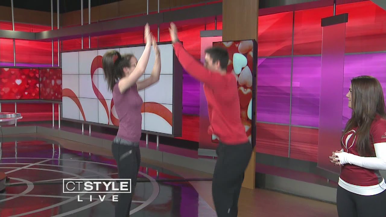 Couples who sweat together, stay together! Couples Workout with Edge ...