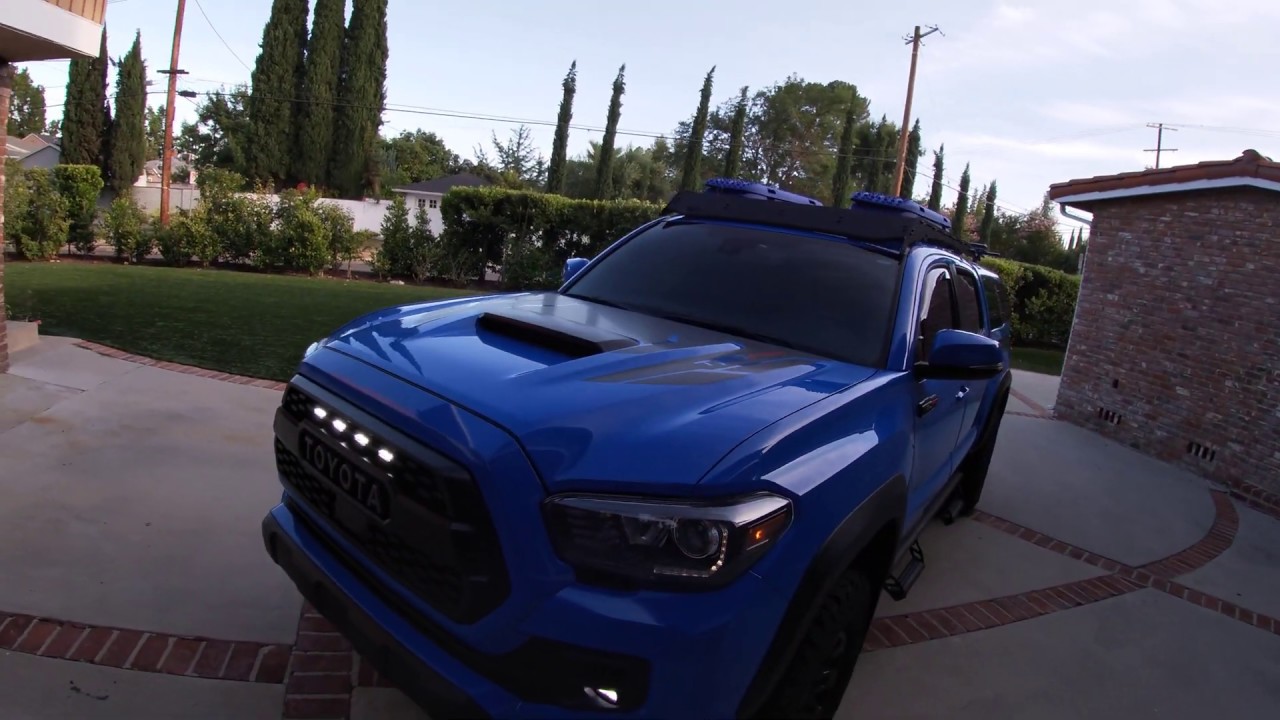 6-15-20 2019 Voodoo Blue Toyota Tacoma TRD PRO GoPro Hero 7 POV OBN ...