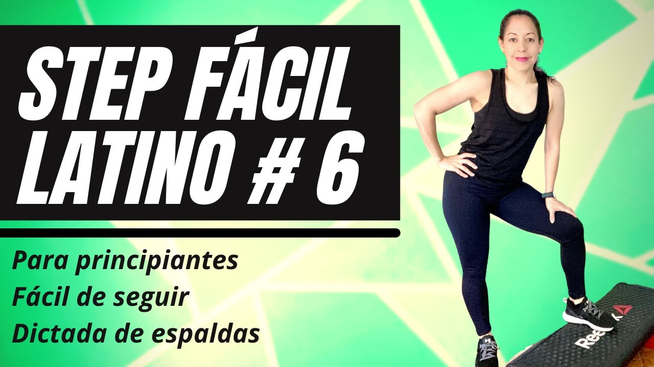 STEP FÁCIL PRINCIPIANTES #6 - MIX POP LATINO 90s - DICTADO DE ESPALDAS ...