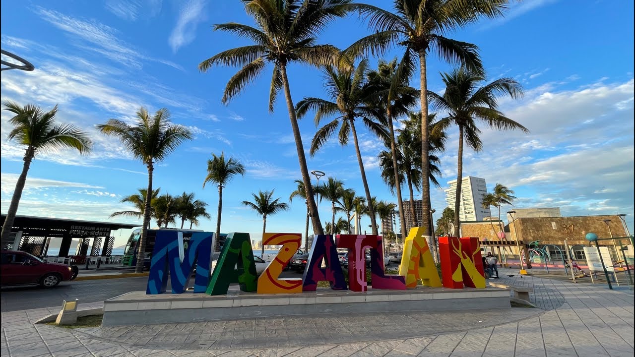 MAZATLÁN SINALOA las letras de playa norte y sus alrededores así se ...
