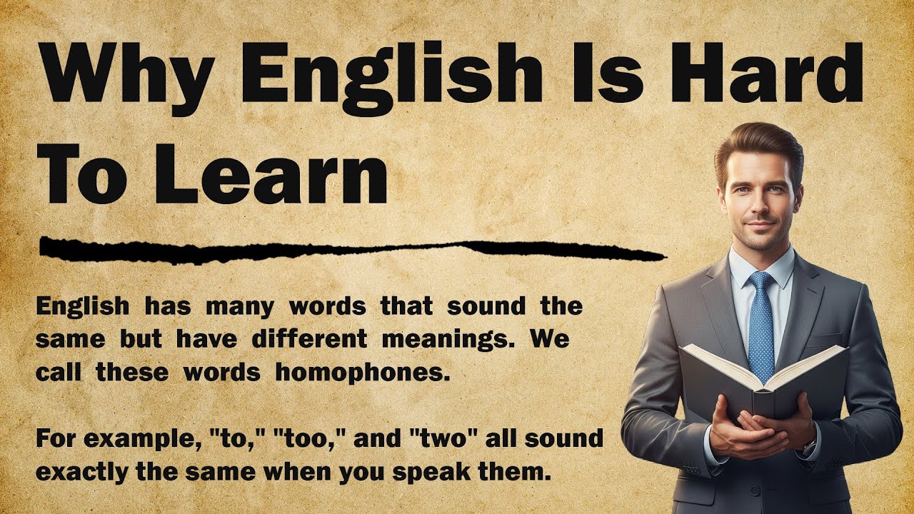 Why English Is So Hard 🤔📚|| Learn English Through Story 📖 | Level 2 ...