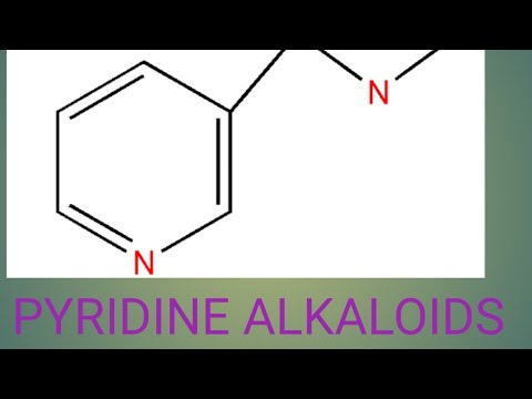 PYRIDINE ALKALOIDS || CLASSIFICATION OF ALKALOIDS|| GPAT|| PHARMACIST ...