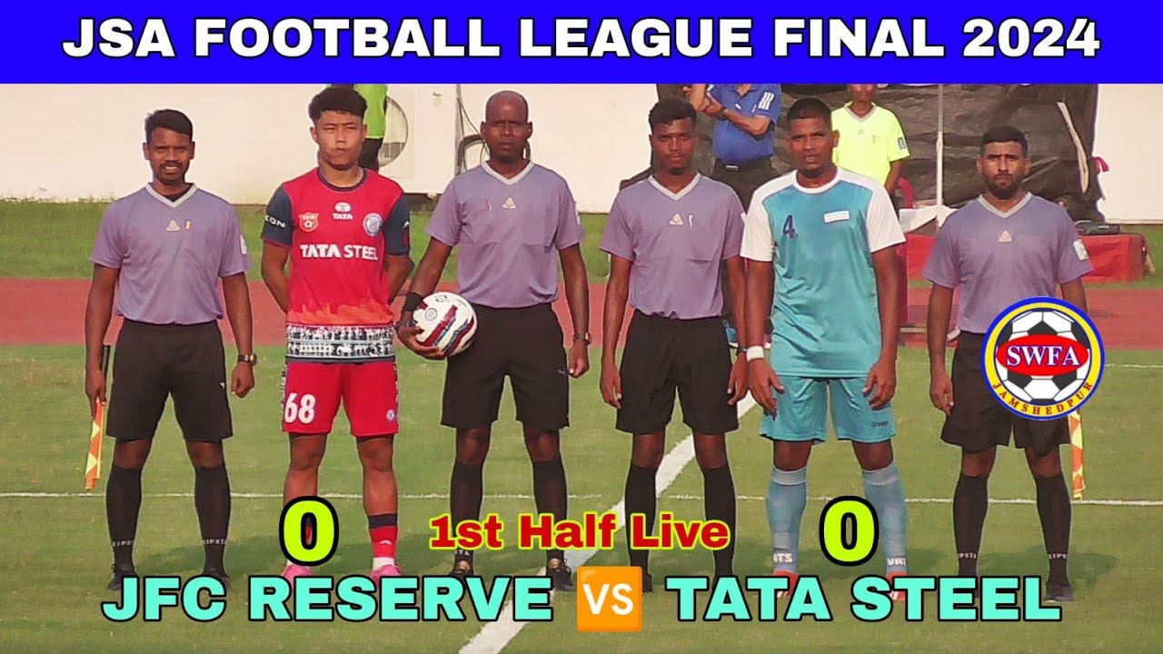 JFC RESERVE 00 🆚 00 TATA STEEL || FINAL MATCH || JSA FOOTBALL LEAGUE ...