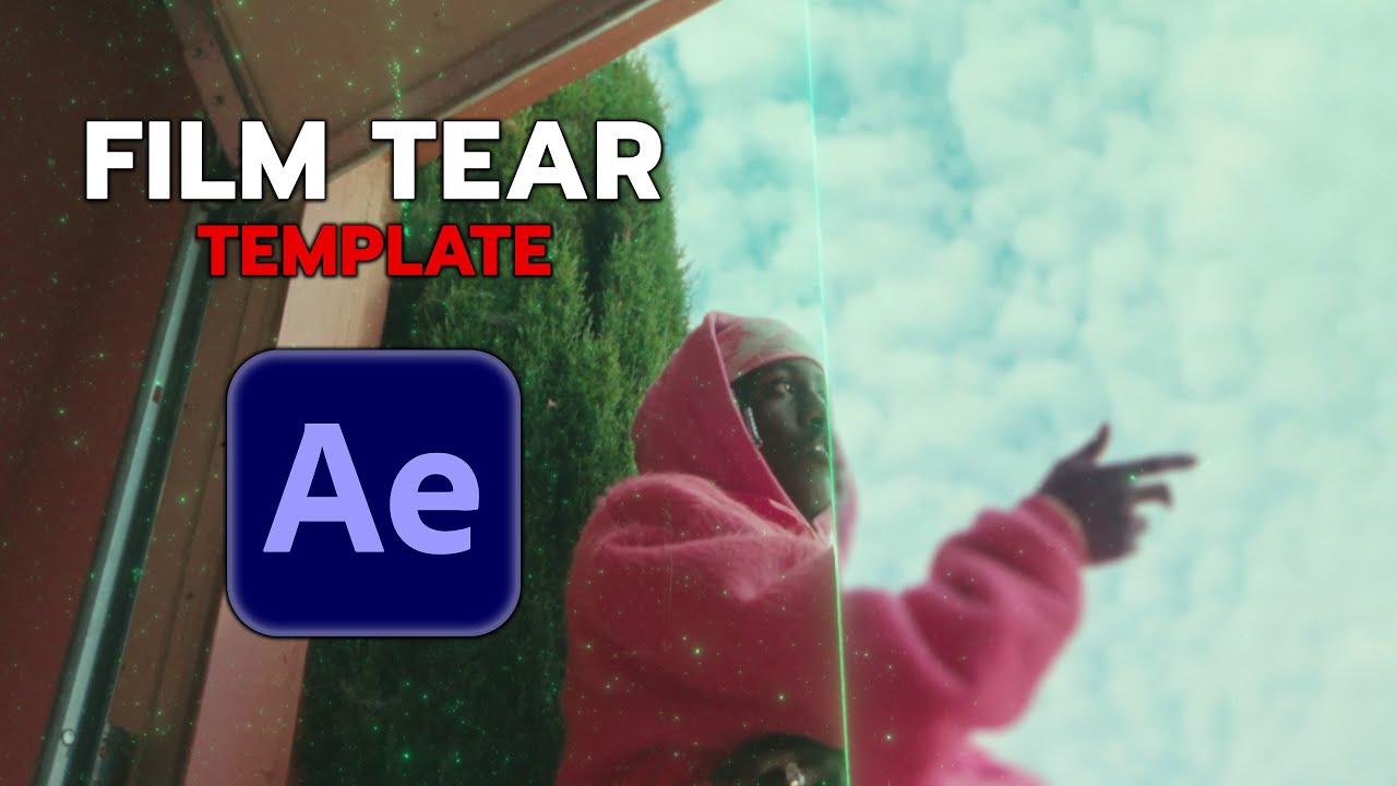 Film Tear Effect in After Effects - Template - YouTube