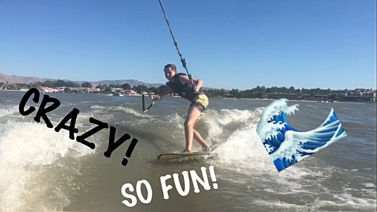 CRAZY BOAT DAY AT THE LAKE !! - YouTube