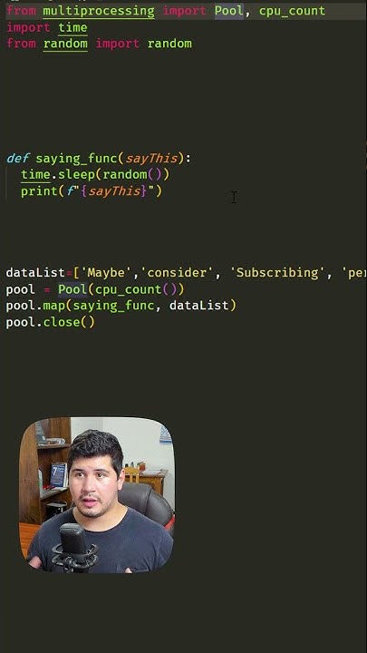 Make Python Faster with Multiprocessing #short - YouTube