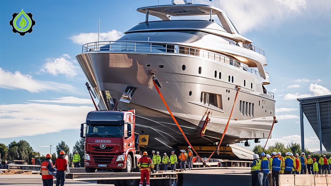 Extreme Dangerous Transport Skill Operations Oversize Truck | Biggest ...