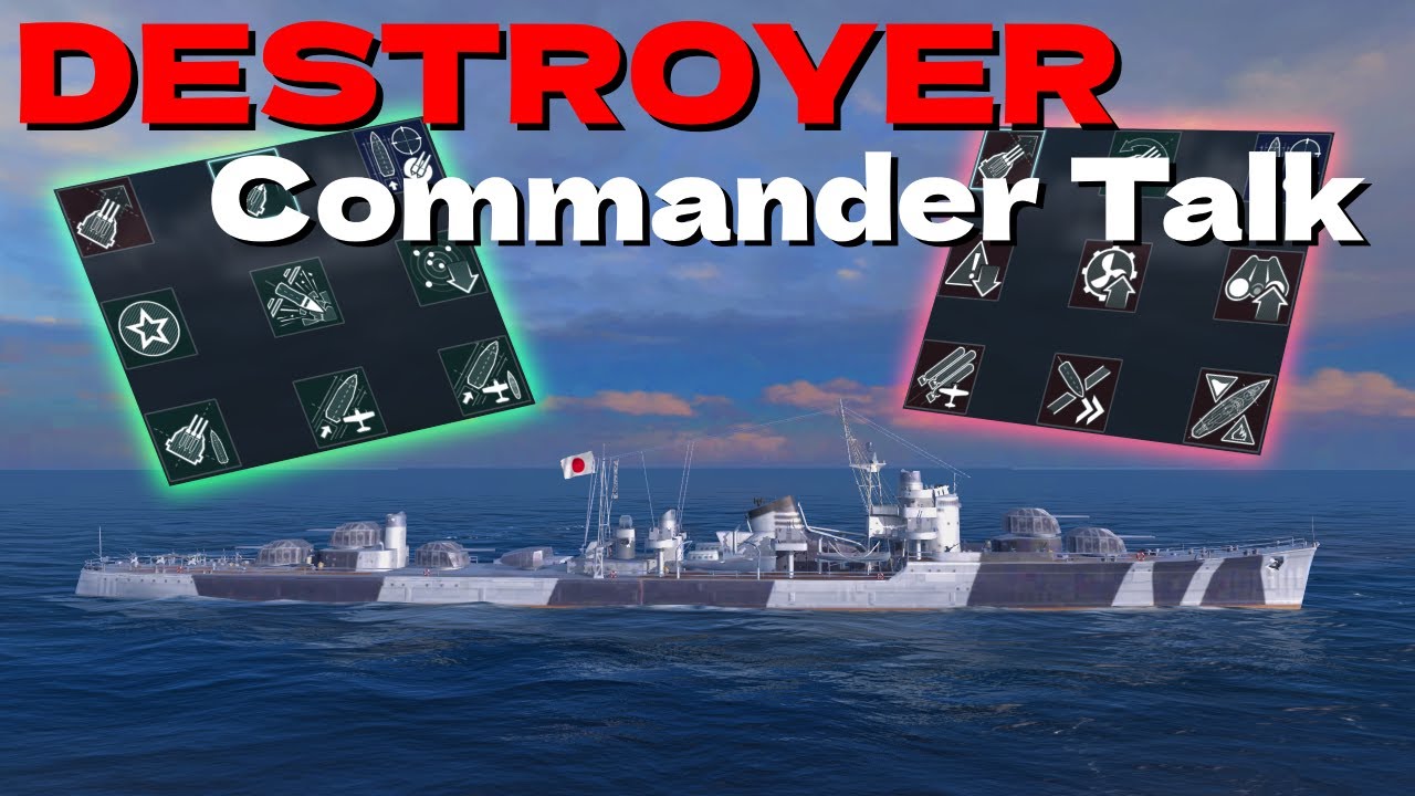 Destroyer Commander Talk; Trying To Find Variety - YouTube