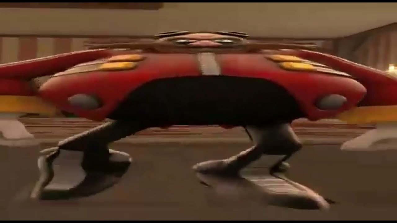 Широкий Эггман (Доктор Яйкин) идёт / Wide Eggman walk - YouTube