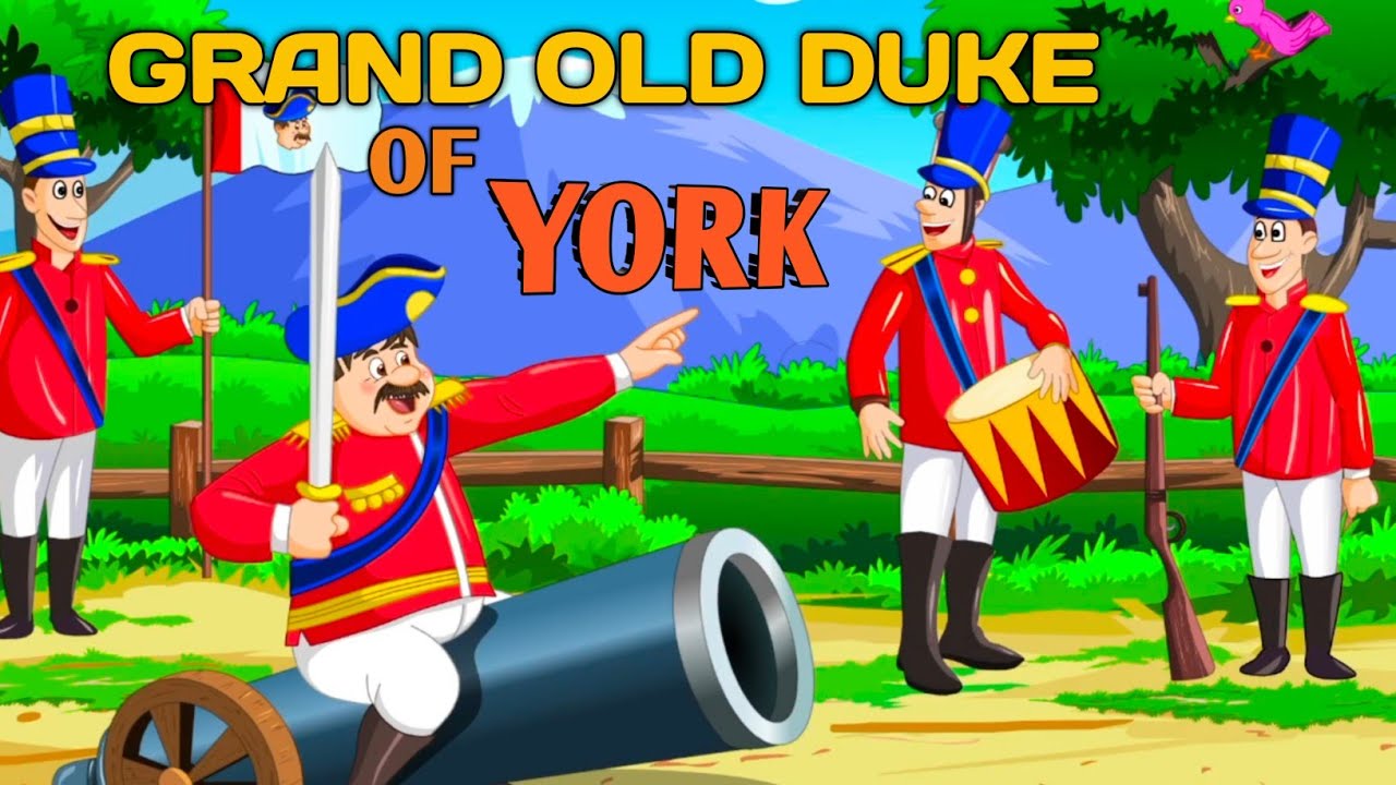 Grand OLD Duke Of York | Nursery Rhymes | Kids Learn Song - YouTube