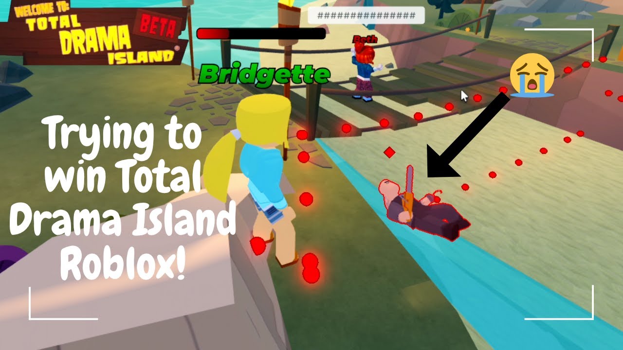 Trying to WIN the NEW Total Drama Island Roblox game! (FUNNY MOMENTS ...