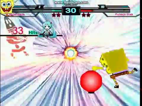 TMF MUGEN REQUEST #57 spongebob VS patrick AGAINN!!
