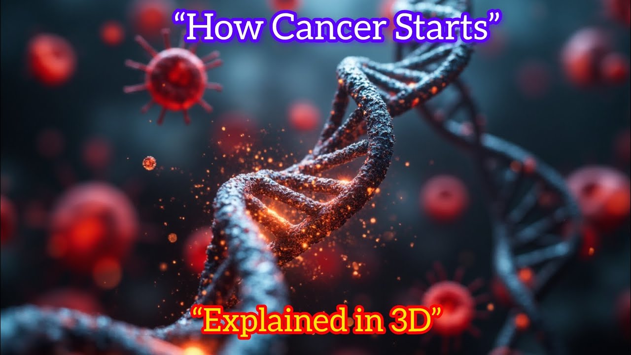 How Cancer Starts | 3D Animated Explanation for Students | Cell ...