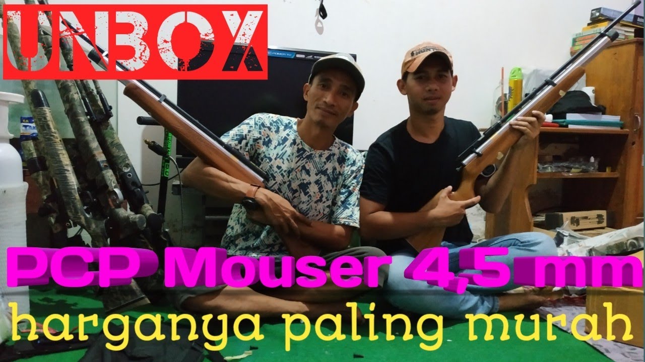 Unboxing : Senapan Angin PCP MOUSER OD 32 , - YouTube