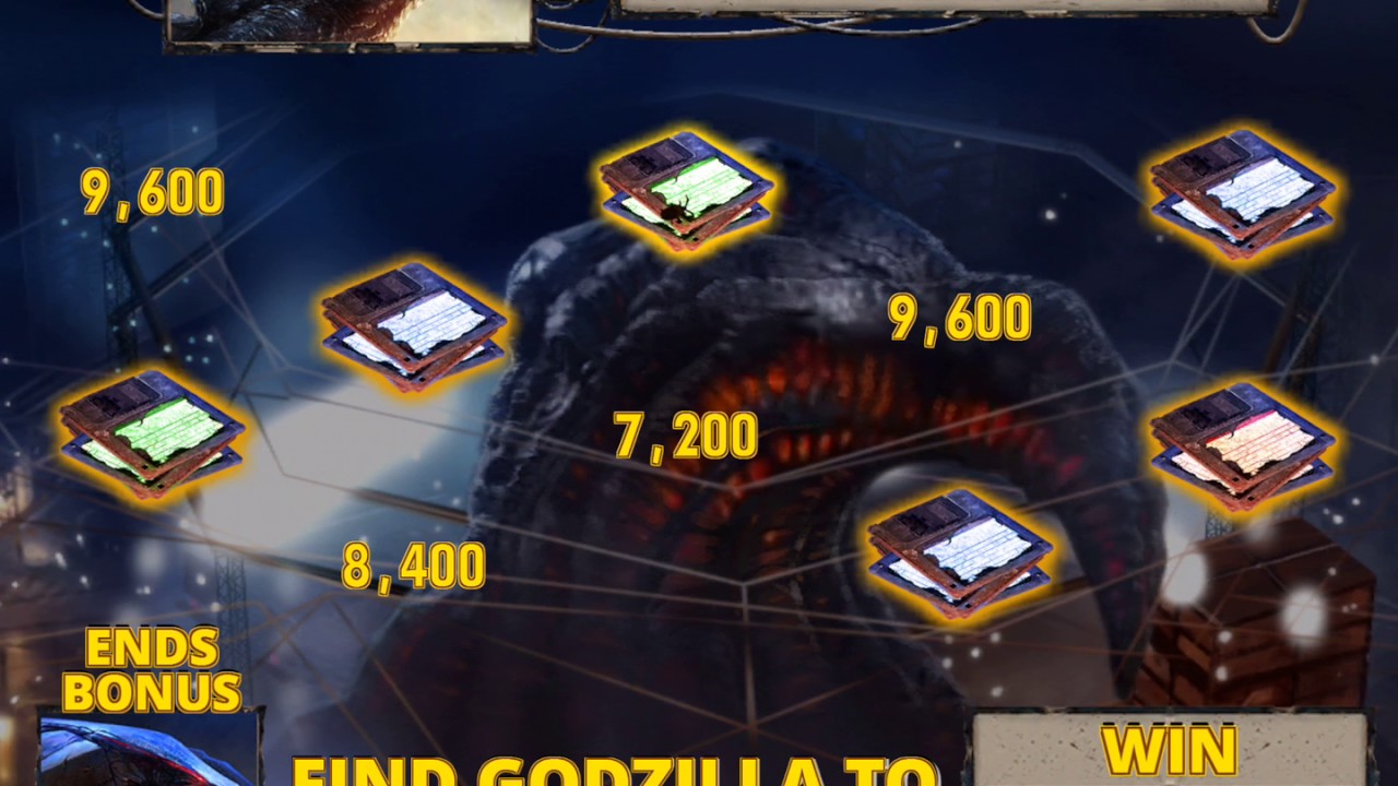 GODZILLA Video Slot Game with a GODZILLA BONUS - YouTube
