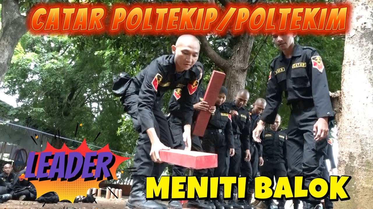 PERAN LEADER MENENTUKAN KEMENANGAN, UJI MENITI BALOK CATAR POLTEKIP DAN ...