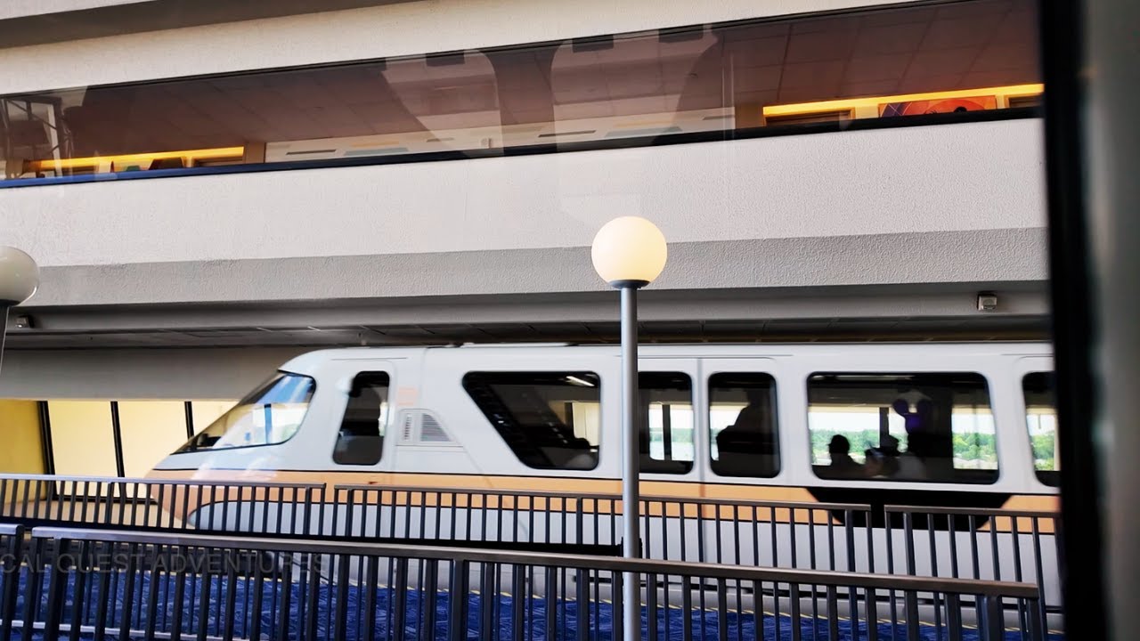 Express Monorail To Magic Kingdom | Walt Disney World Full Ride [4K60 ...