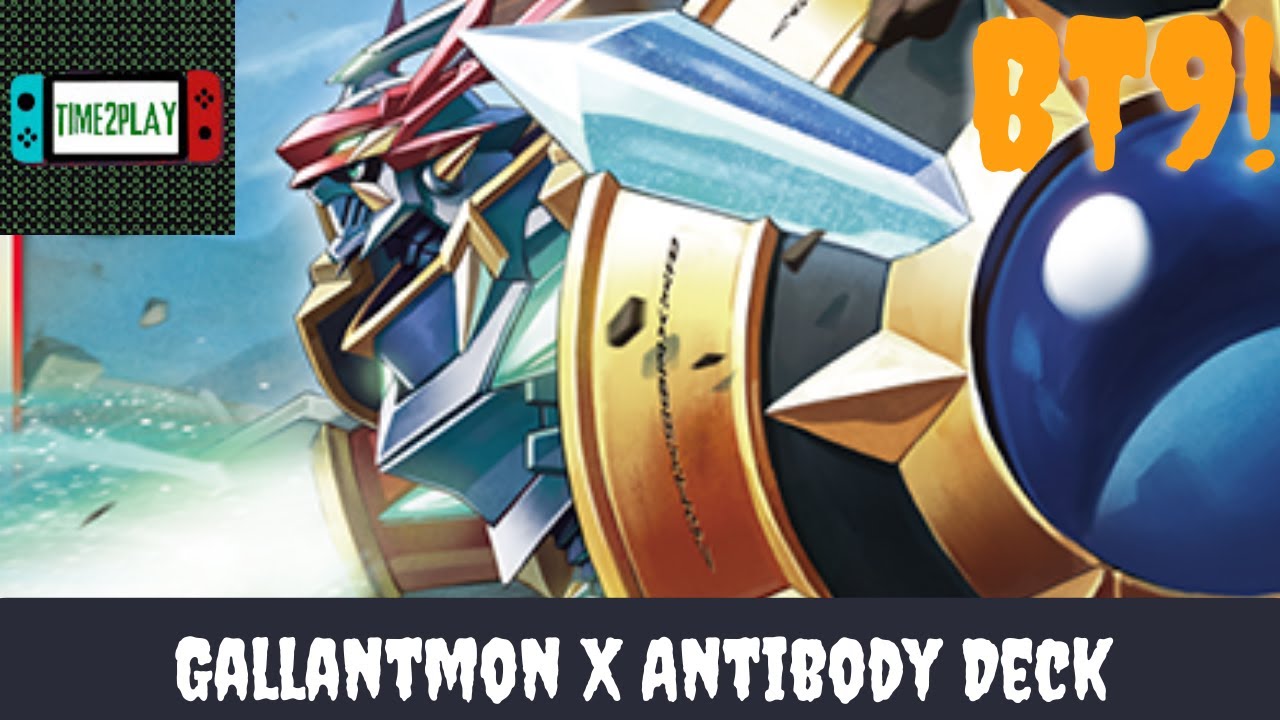 Digimon TCG| Gallantmon X Deck Profile | Digimon bt09 | Time2play - YouTube