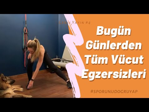 Corona Günlerinde Evde Tüm Vücut Egzersizler - Melis Yengil (Pilates Master Instructor)