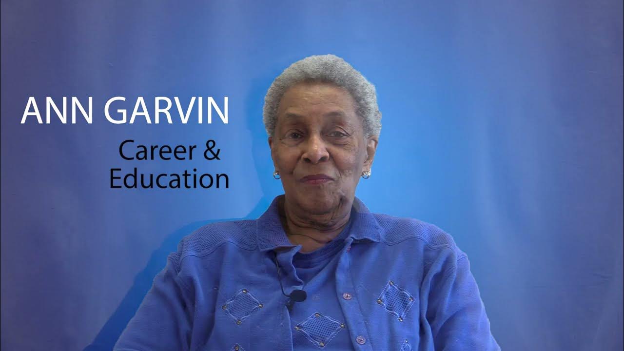 Ann Garvin 1 Edu and Career - YouTube