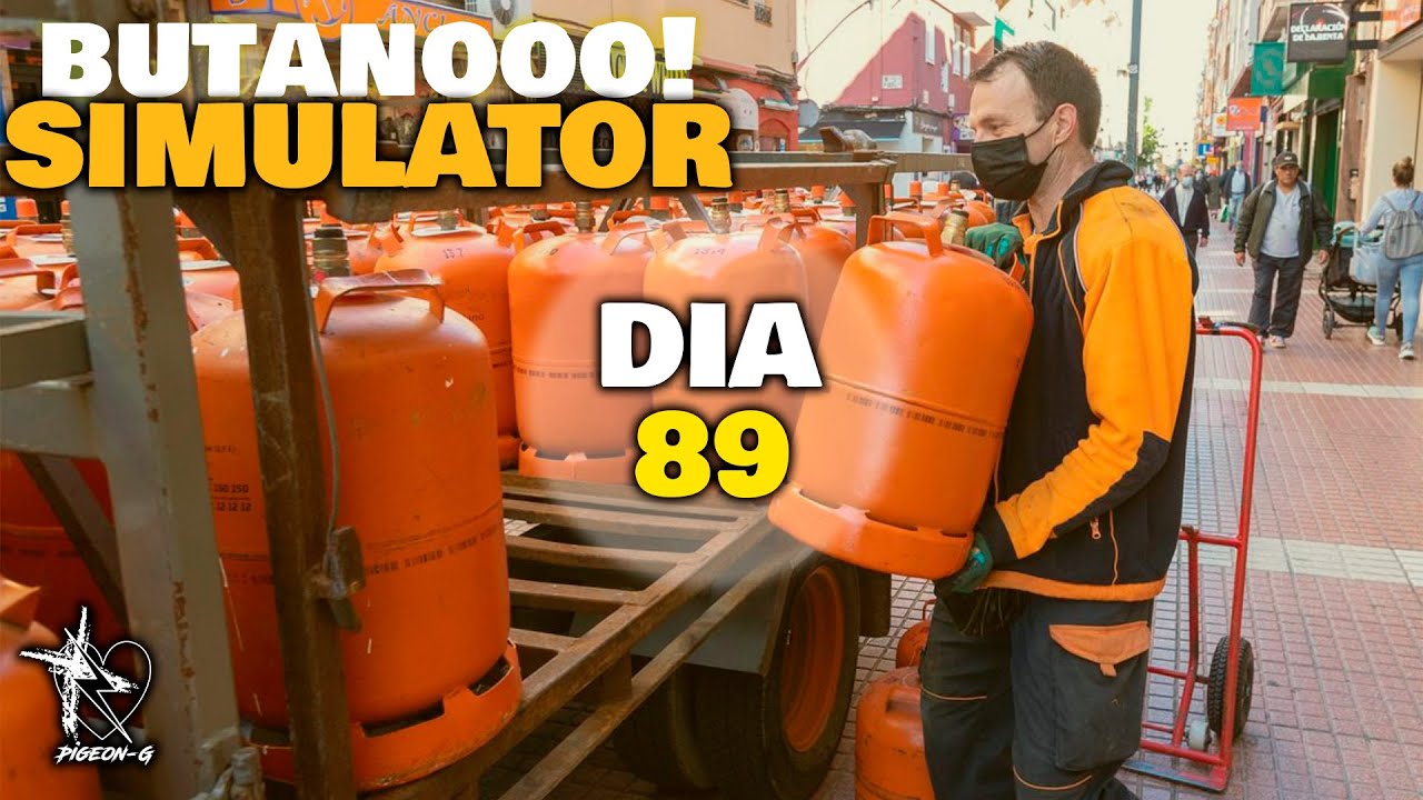 TOKA TUMBO SUBE A LA FURGONETA |DÍA 89| 🚚 BUTANOOO! SIMULATOR - YouTube