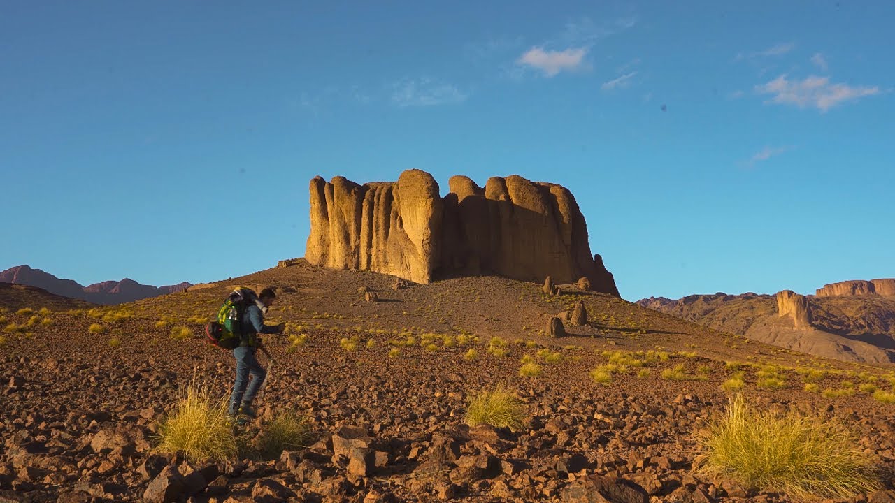 Hiking 100km JEBEL SAGHRO loop | MOROCCO 4K (no commentary) - YouTube
