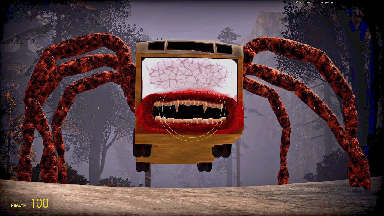 too realistic BUS EATER hunts me gmod realism - YouTube