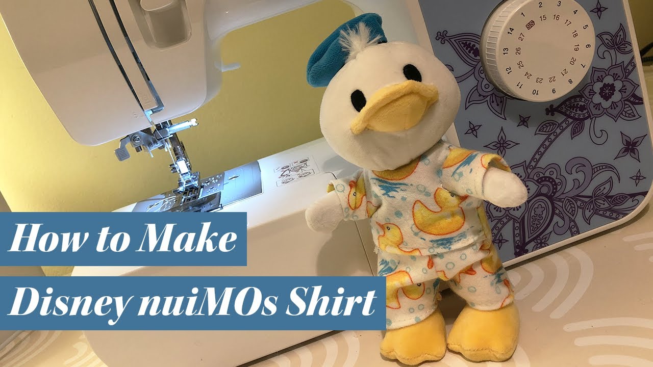 Disney nuiMOs | How to make a Shirt for your Disney nuiMOs - YouTube