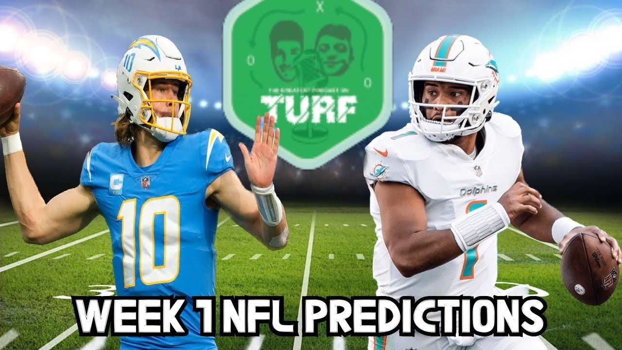 Week 1 Nfl Game Predictions Youtube