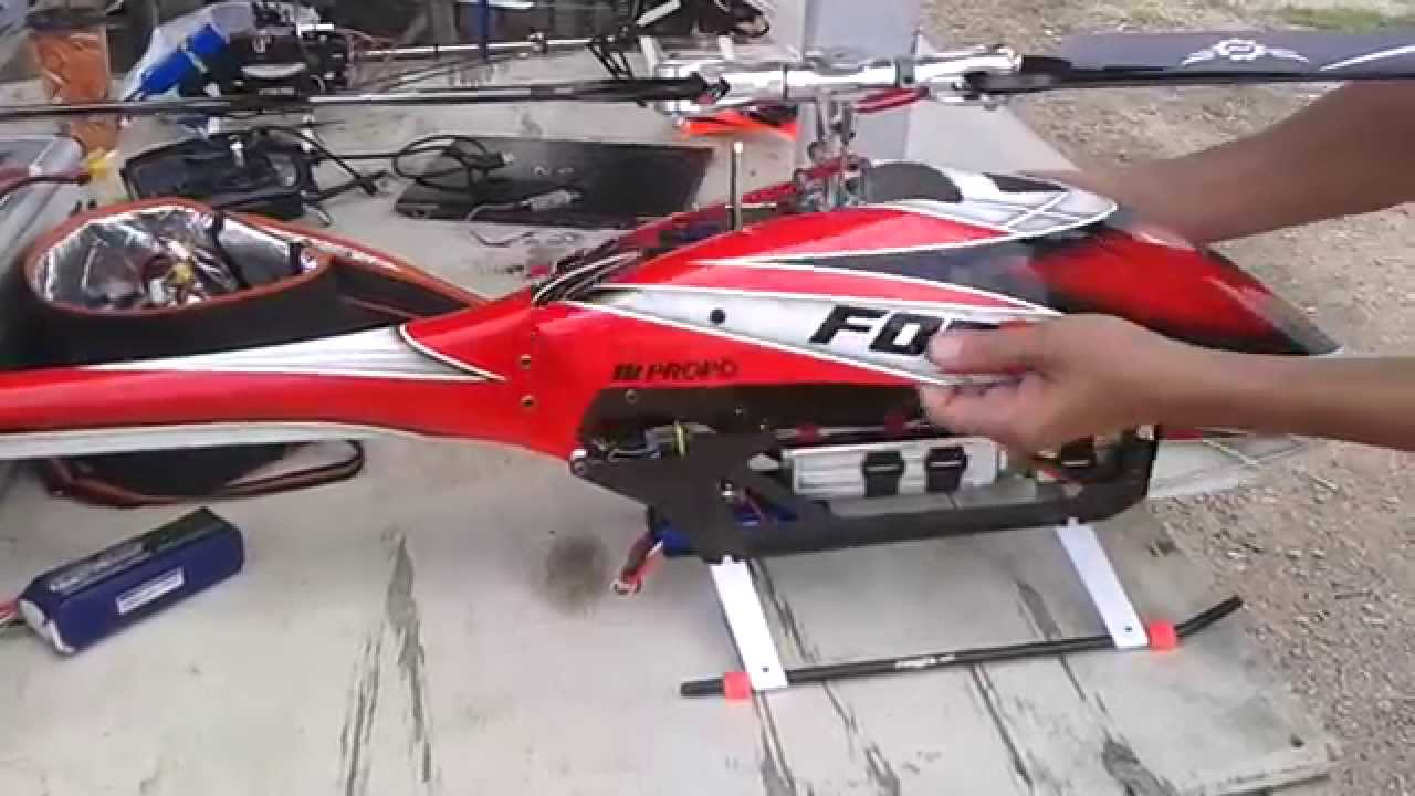 Forza 700 with Rail Blade 696 mm and 2200 RPM. - YouTube