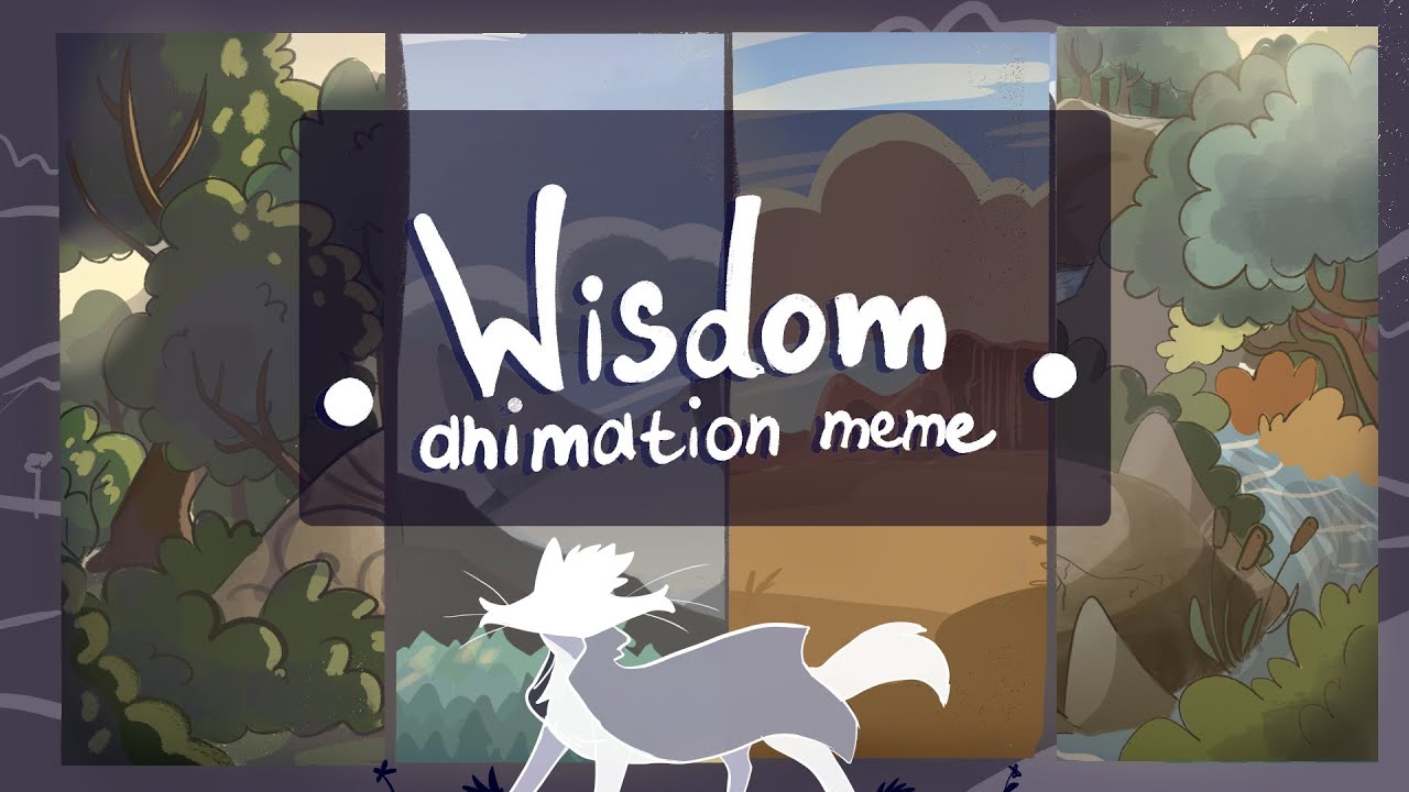 Wisdom - meme animation | Flash warning ( яркие цвета ) | без аудио ...