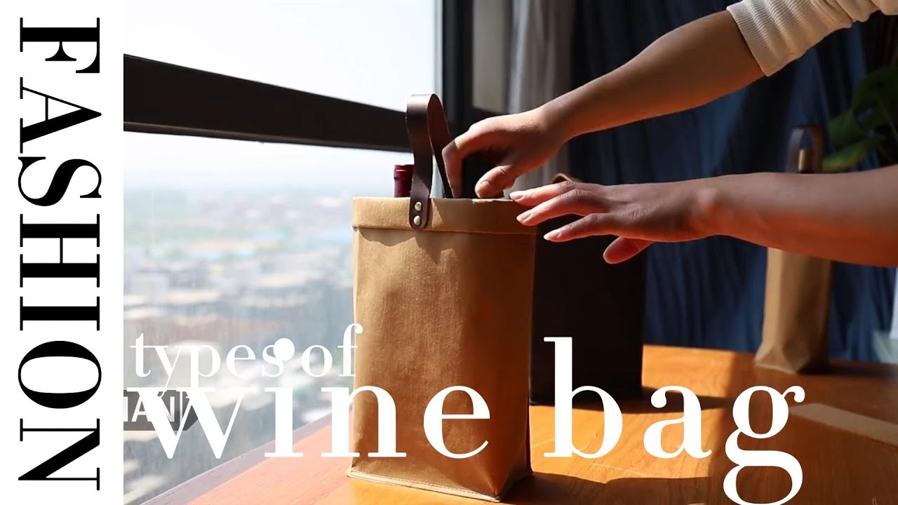 luxury handle wine shopping bag（best choice for gift packaging） - YouTube